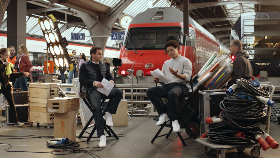 Roger Federer and Trevor Noah Take a Grand Train Tour with Swiss ...
