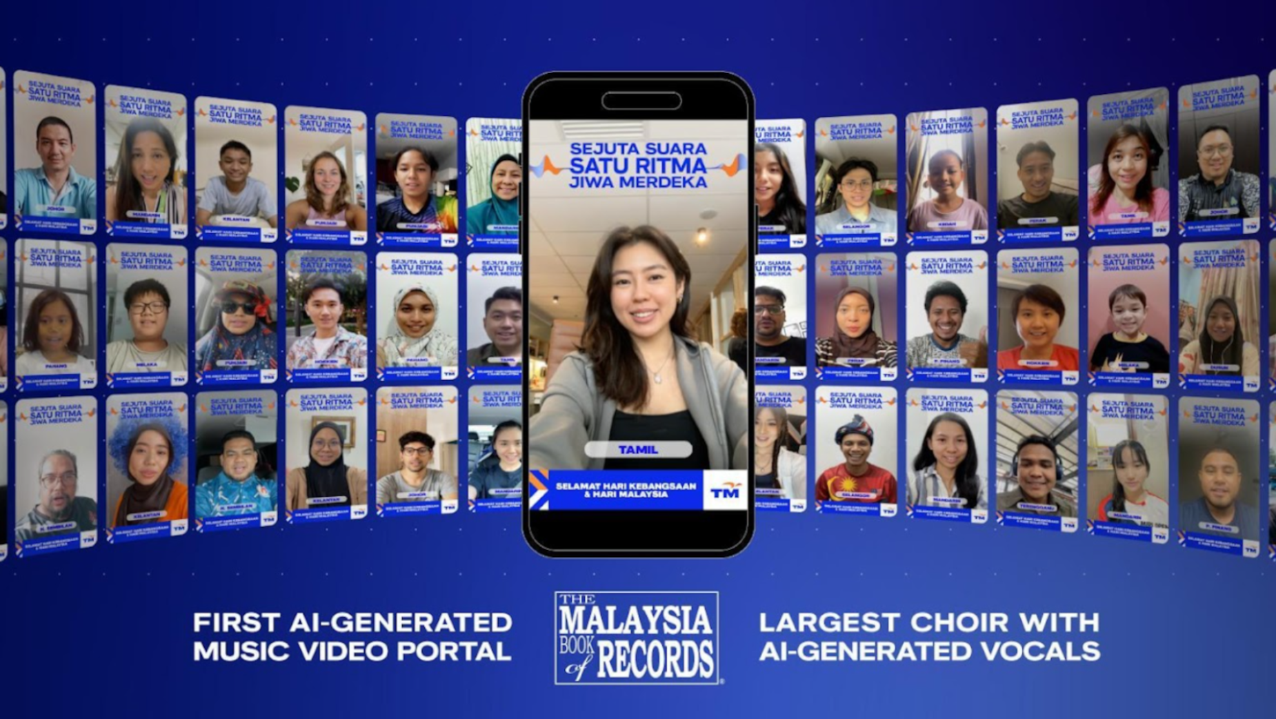 TM and Grey Malaysia Launch Record-Breaking Song of Unity with Largest ...
