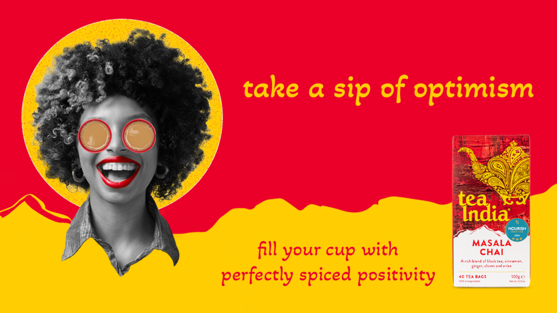 Tea India Promises a Sip of Optimism in Debut Ad Campaign | LBBOnline