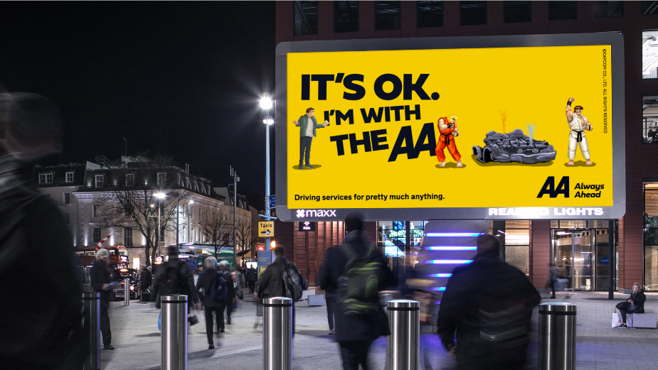 The AA Partners with Street Fighter™ as ‘It’s Ok, I’m with The AA’ Hits ...