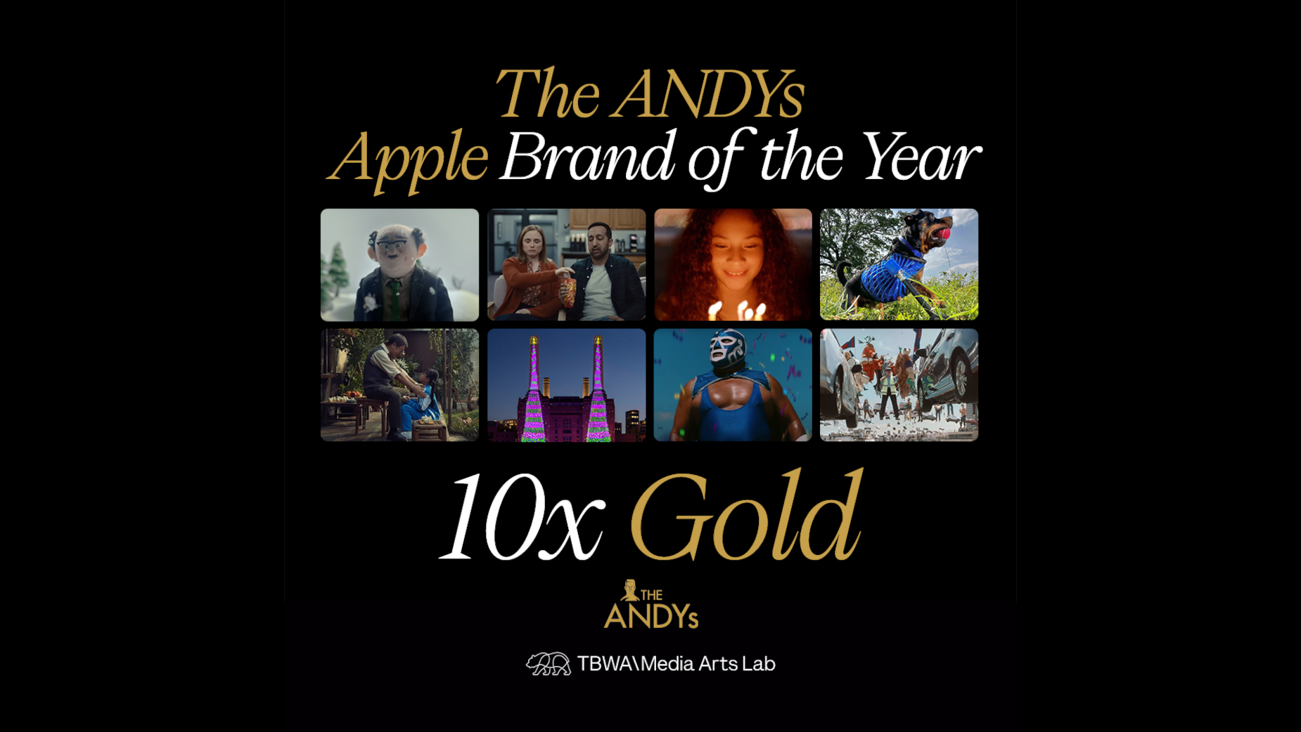 TBWA\Media Arts Lab Wins Big at the International ANDY Awards | LBBOnline