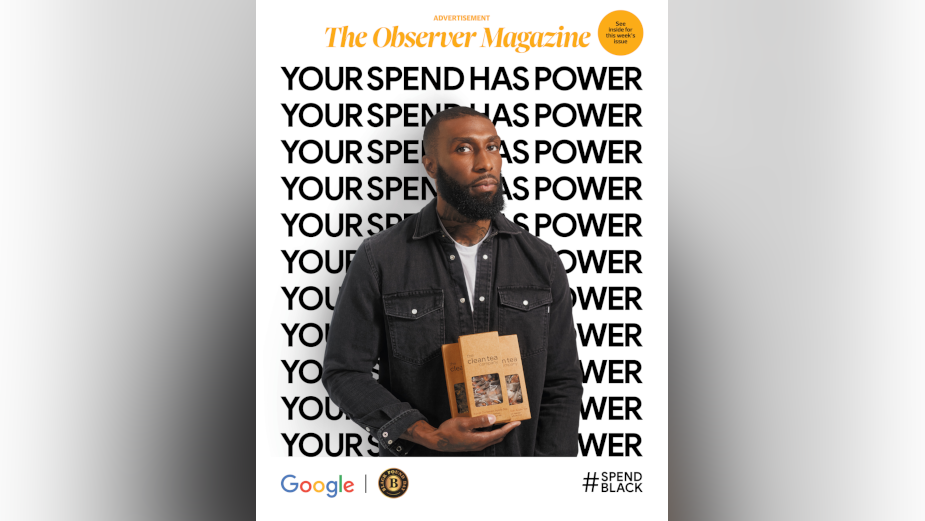 Google Launches Observer Magazine Ad Takeover with Black Pound Day ...