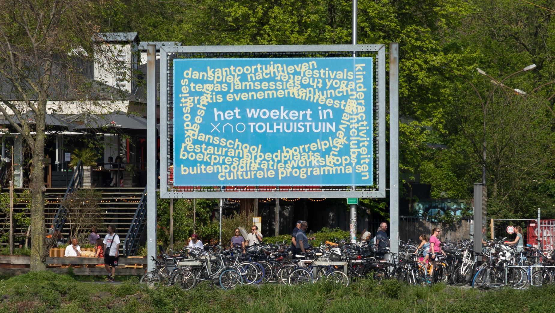These OOH Billboards Embrace the Chaos of Tolhuistuin | LBBOnline