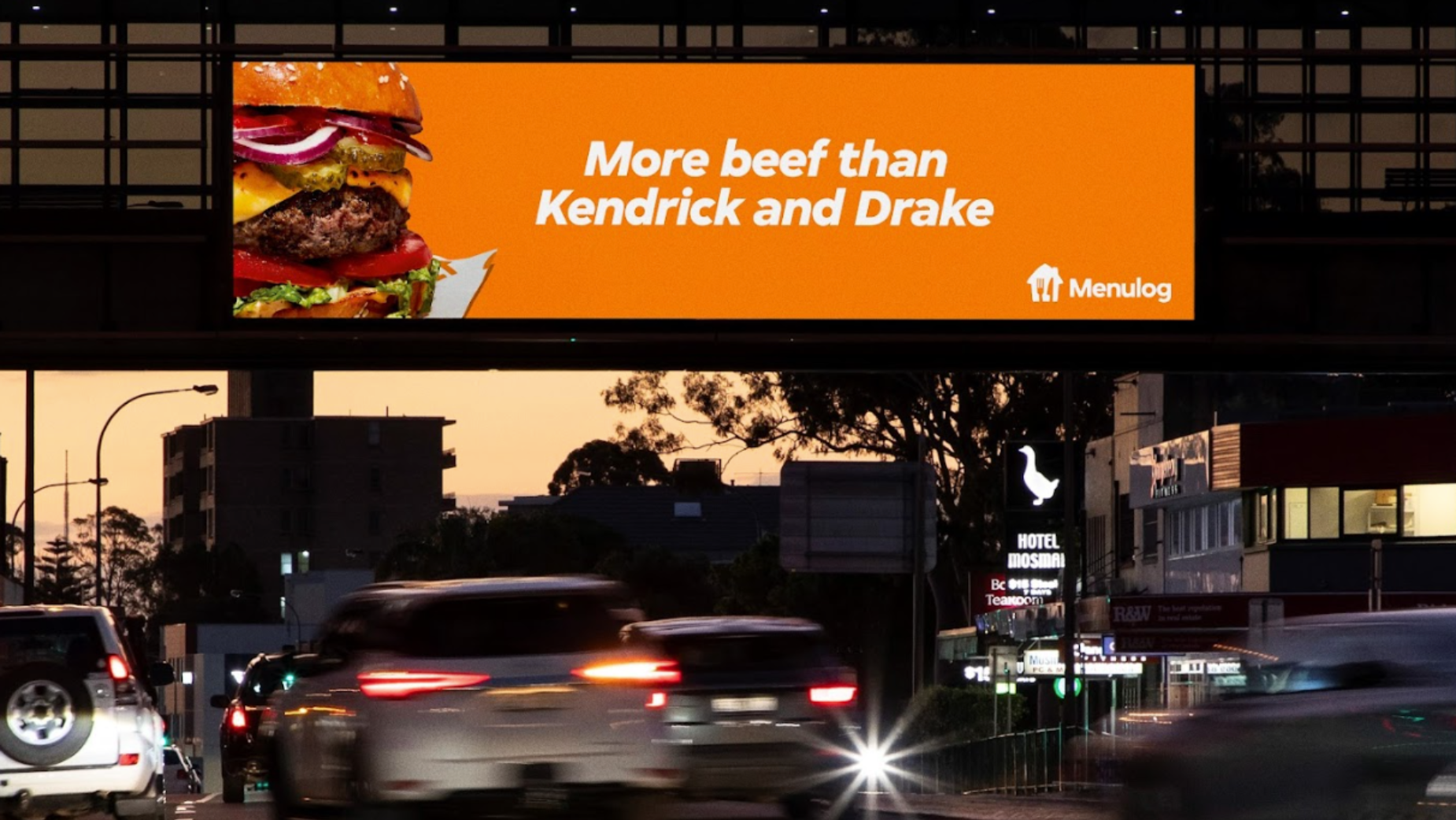 Menulog Delivers More Beef than Drake and Kendrick Combined | LBBOnline