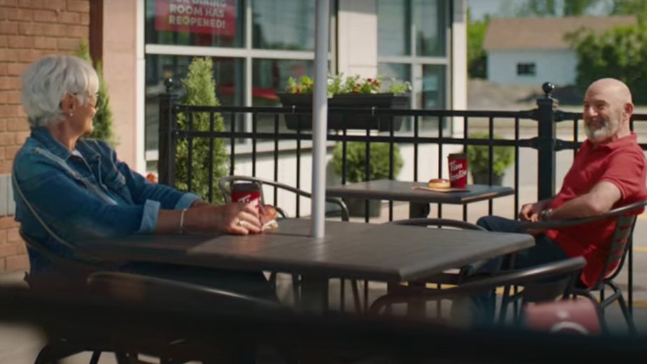 Tim Horton Reminds Canadians to Come as They Are After Lockdown | LBBOnline