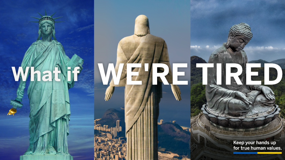 Buddha, Jesus Christ and the Statue of Liberty Defend Human Values to ...