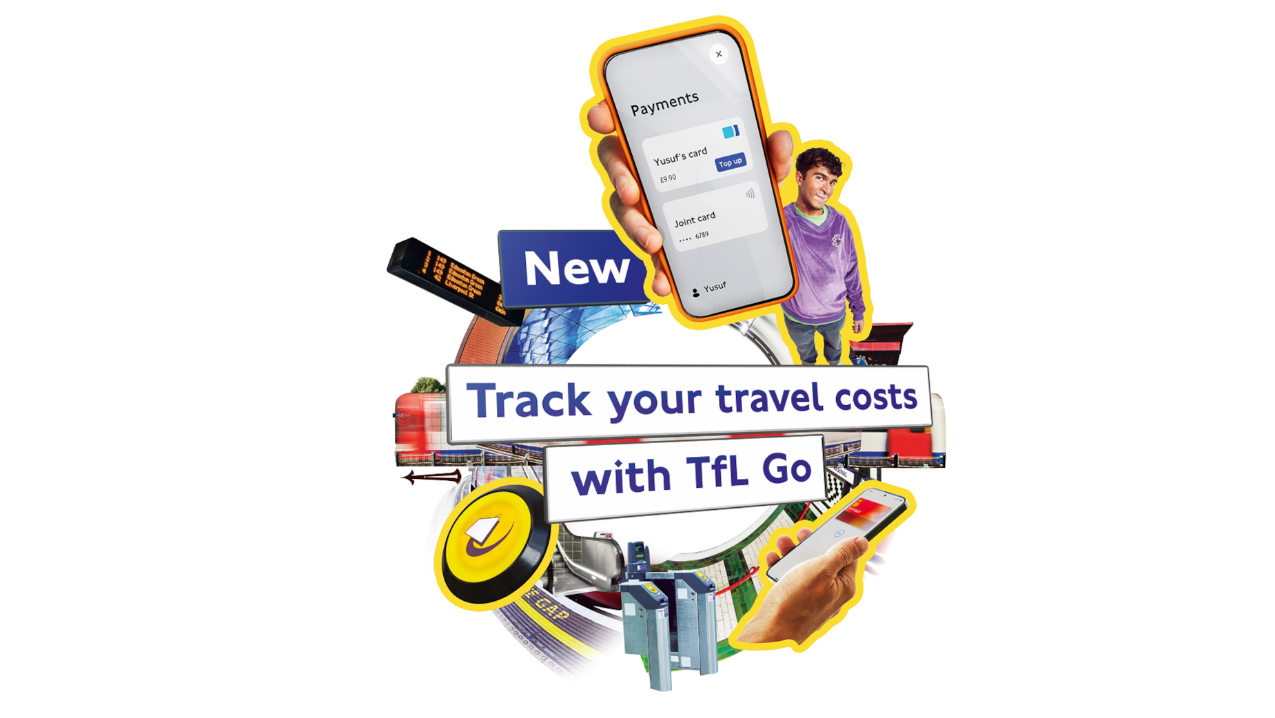 Iconic Travel Features Showcase Transport for London's Go App | LBBOnline