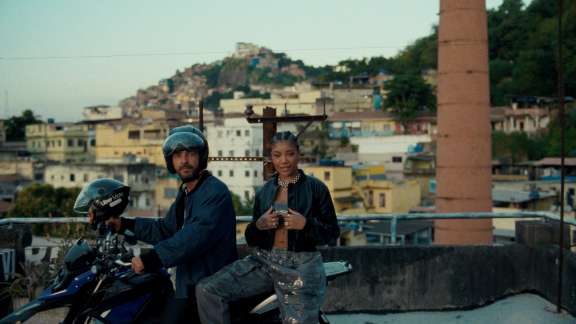Singer Ludmilla Escapes the Chaos with Uber Brazil's New Bikes | LBBOnline
