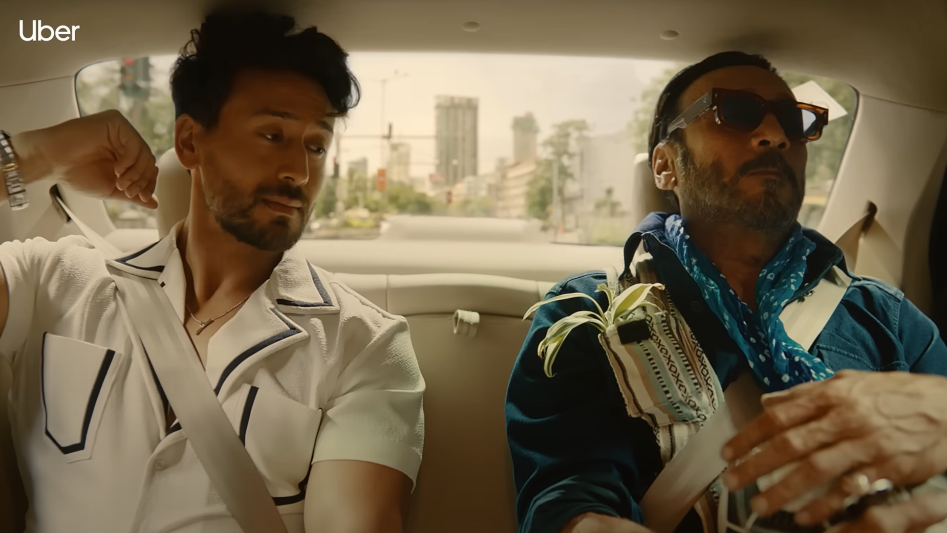 Uber India Solves Jackie and Tiger Shroff's Travel Struggles One Ride ...