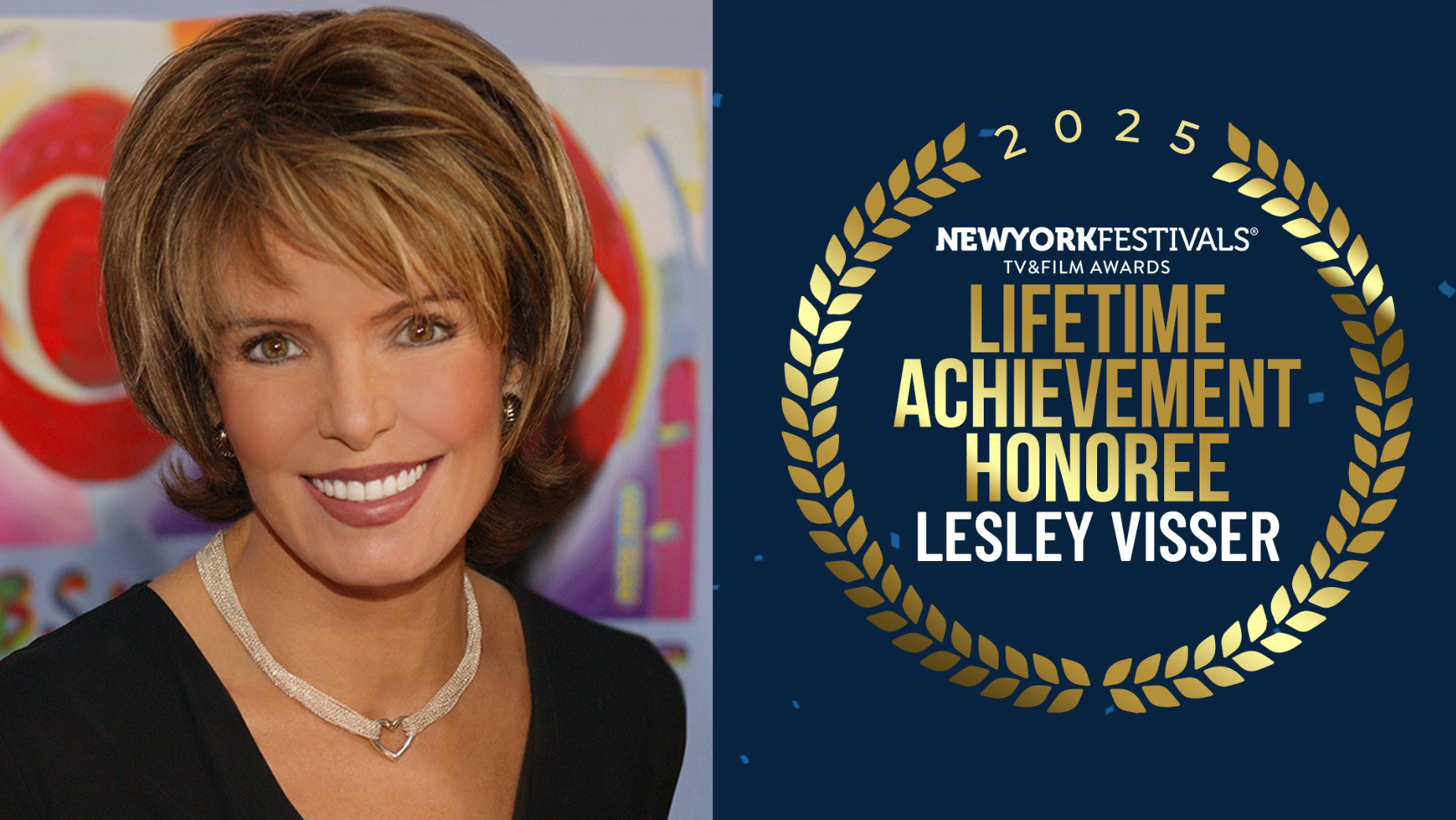 Sports Journalist Lesley Visser Honoured with Lifetime Achievement Award at NYF TV and Film ...