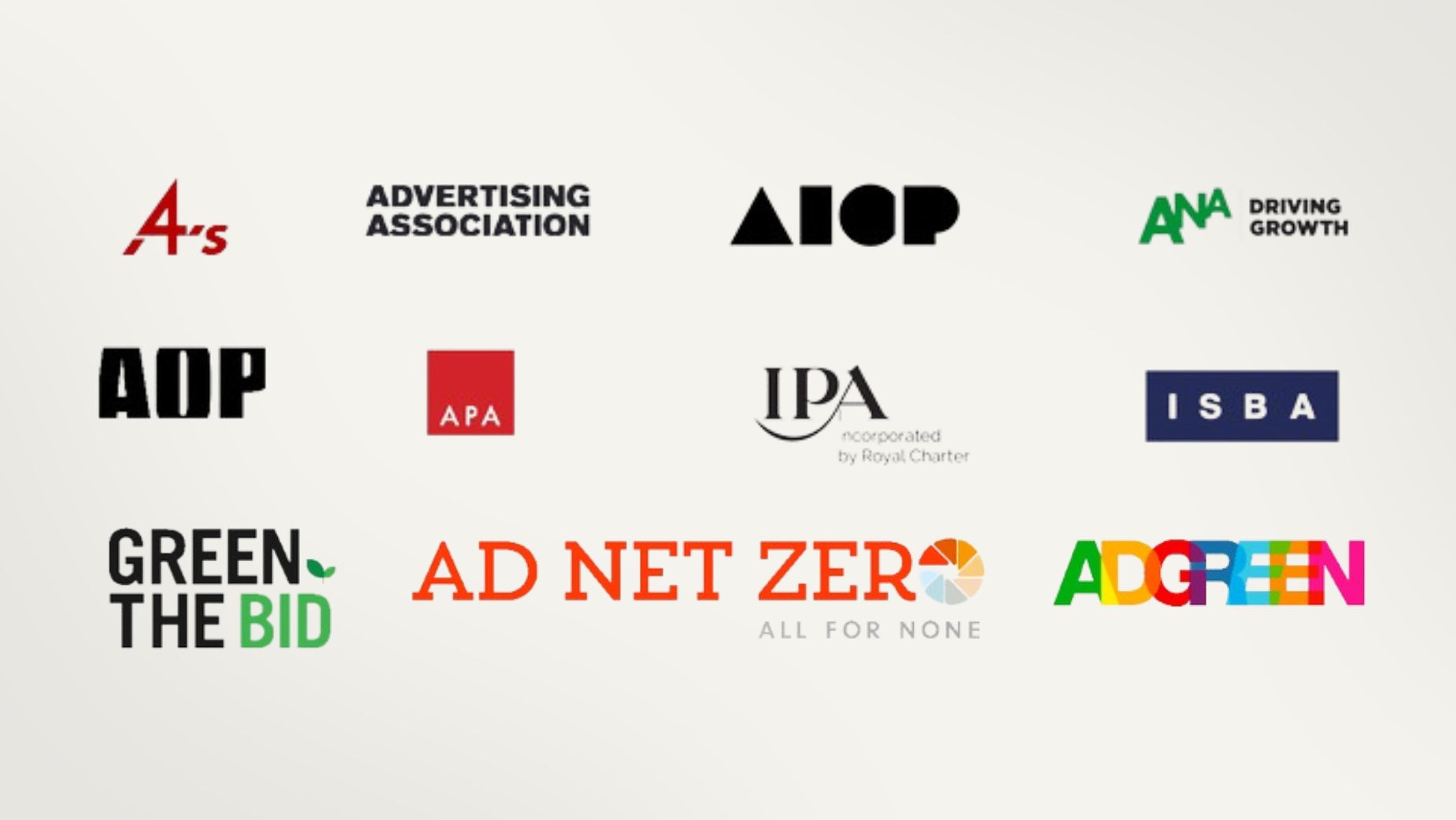 Industry Bodies, Ad Net Zero, Green The Bid and AdGreen Endorse New ...