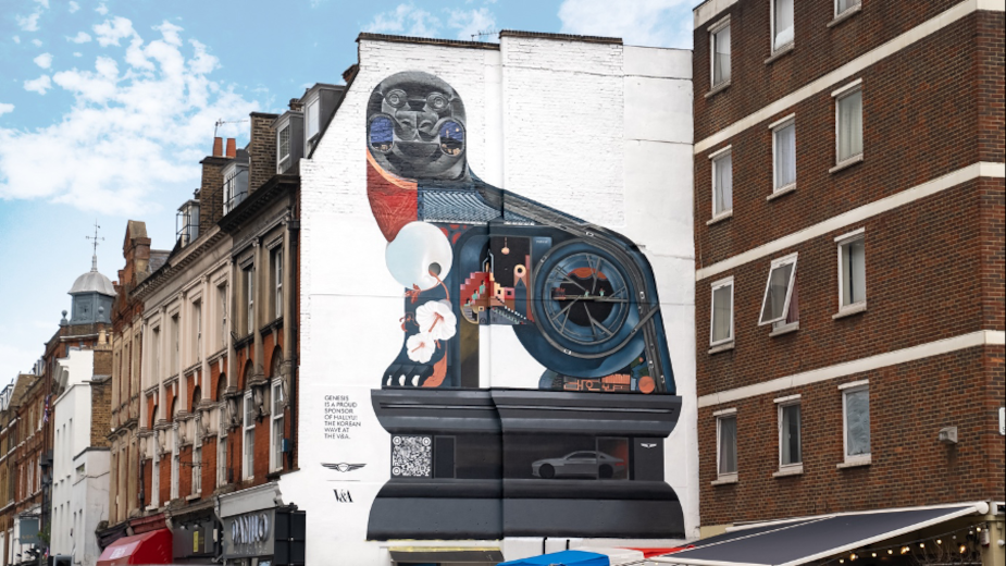 Genesis Brings a Wave of Korean Culture to London with Giant AR Mural ...