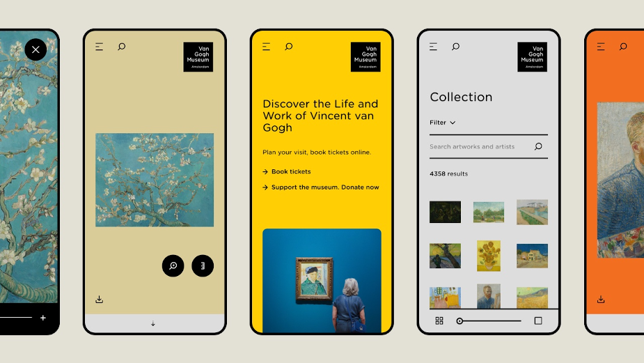 Dept Brings Van Gogh to Life for Museum Website Relaunch | LBBOnline