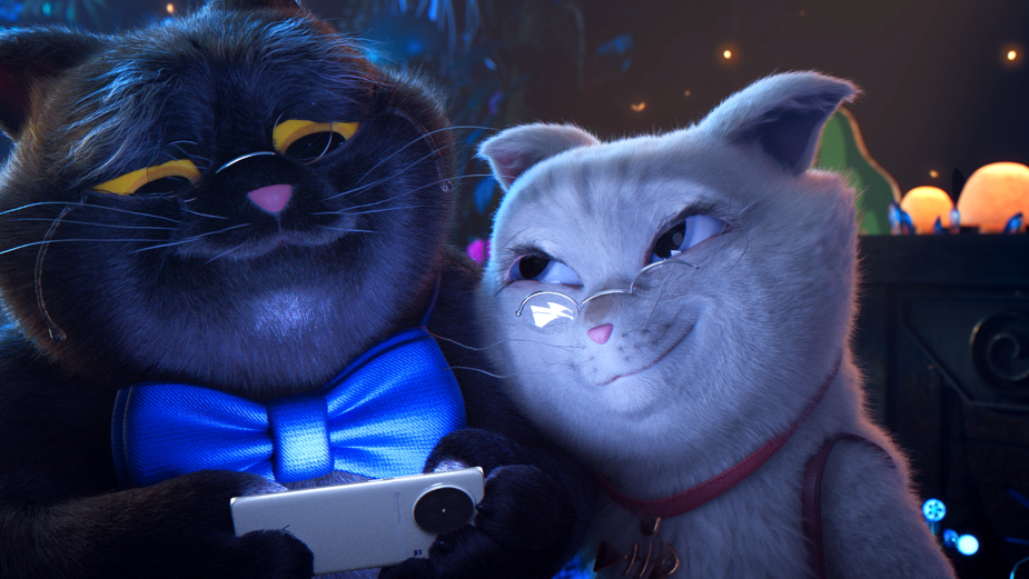 Final Frontier and KARMA Stage Animated Cat Romance for Vivo | LBBOnline