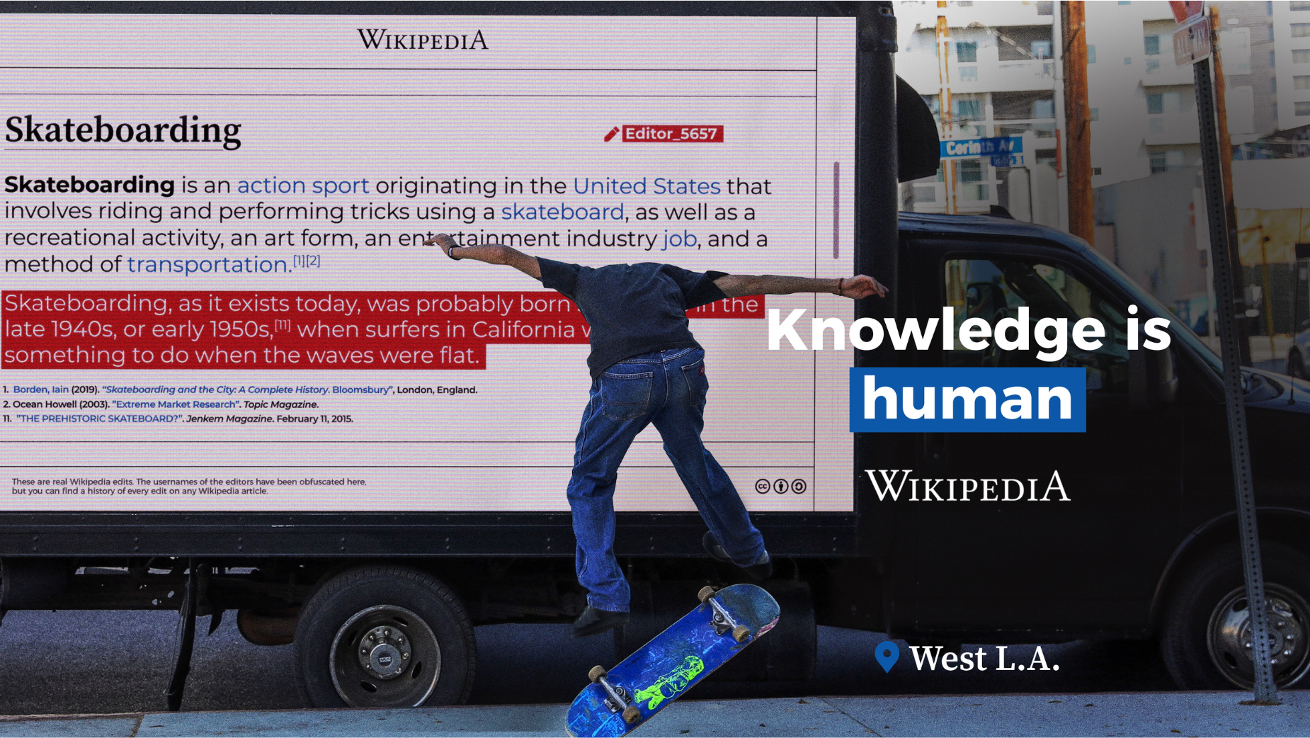 Wikipedia Says “Knowledge Is Human” in Latest Campaign | LBBOnline