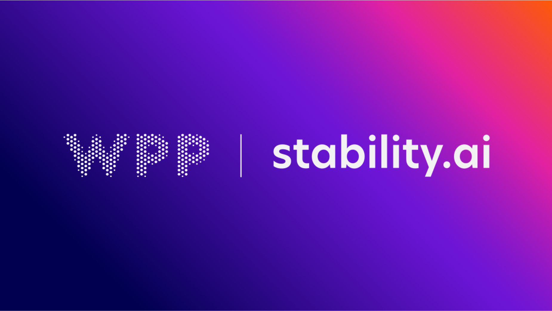 WPP Announces Investment in Stability AI and Partnership to Shape the ...