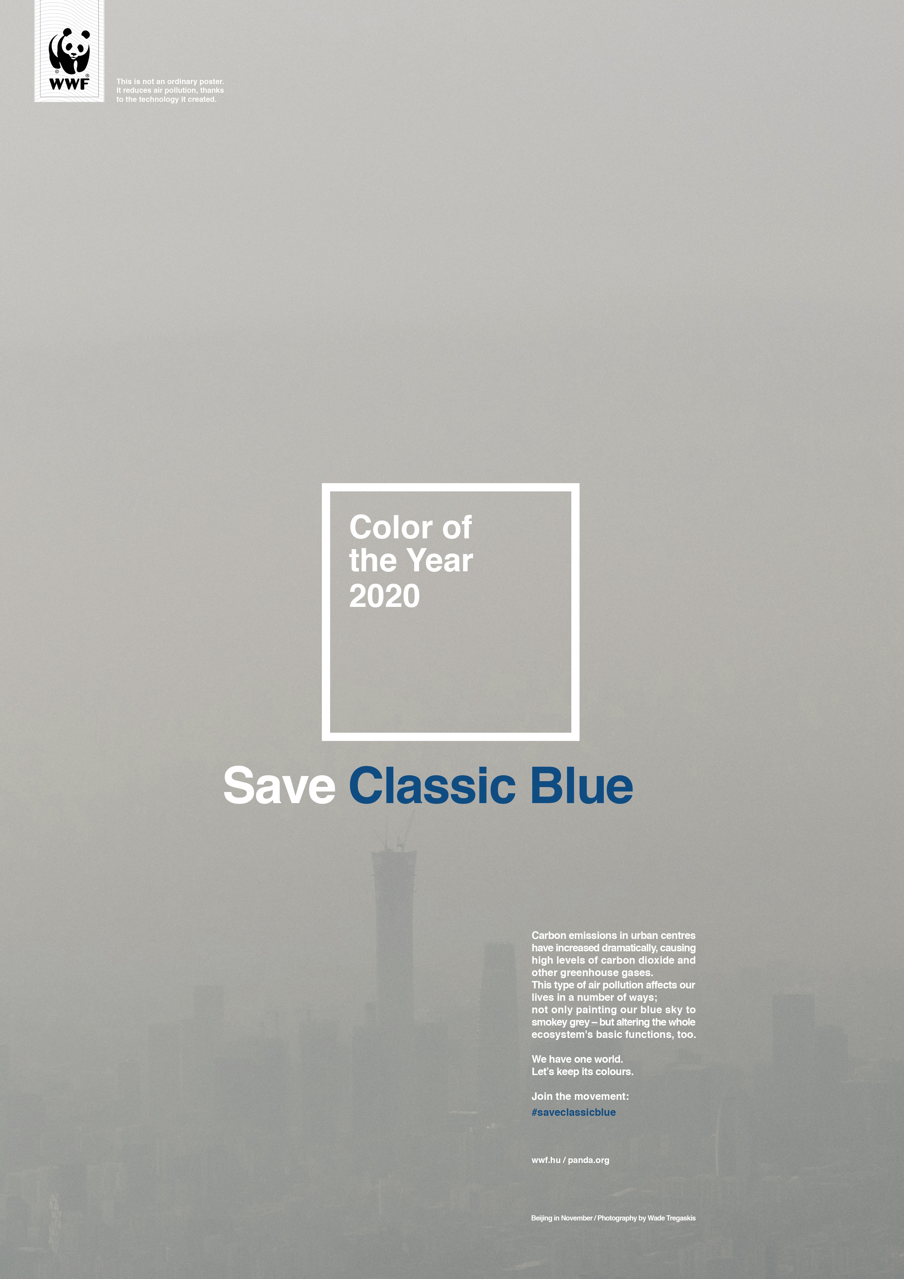 WWF Hungary Wants to save Pantone's Colour of the Year, Again | LBBOnline