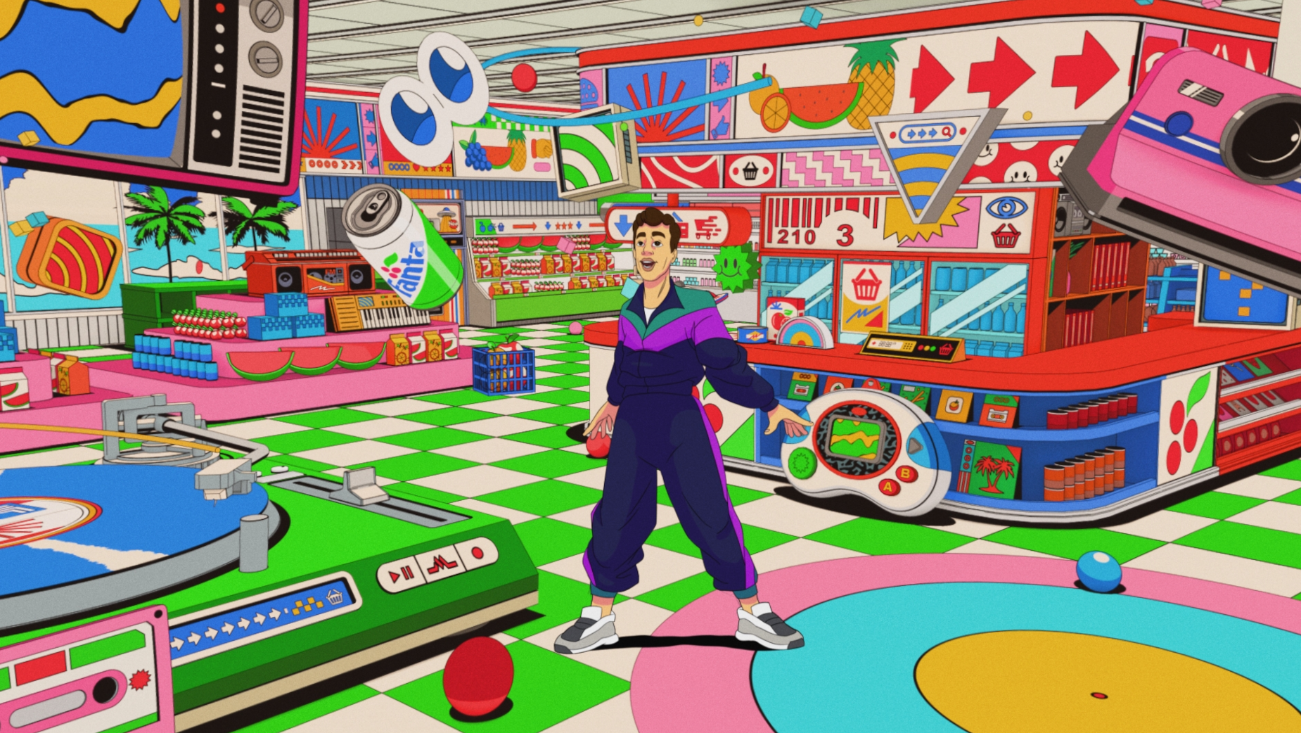 Trip Back to the ‘90s in Fanta’s Retro Remix World | LBBOnline