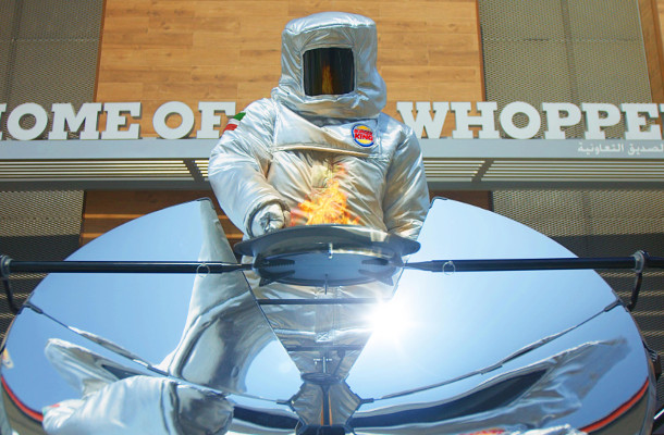 Burger King Harnessed the Sun’s Scorching Heat to Grill Whoppers ...