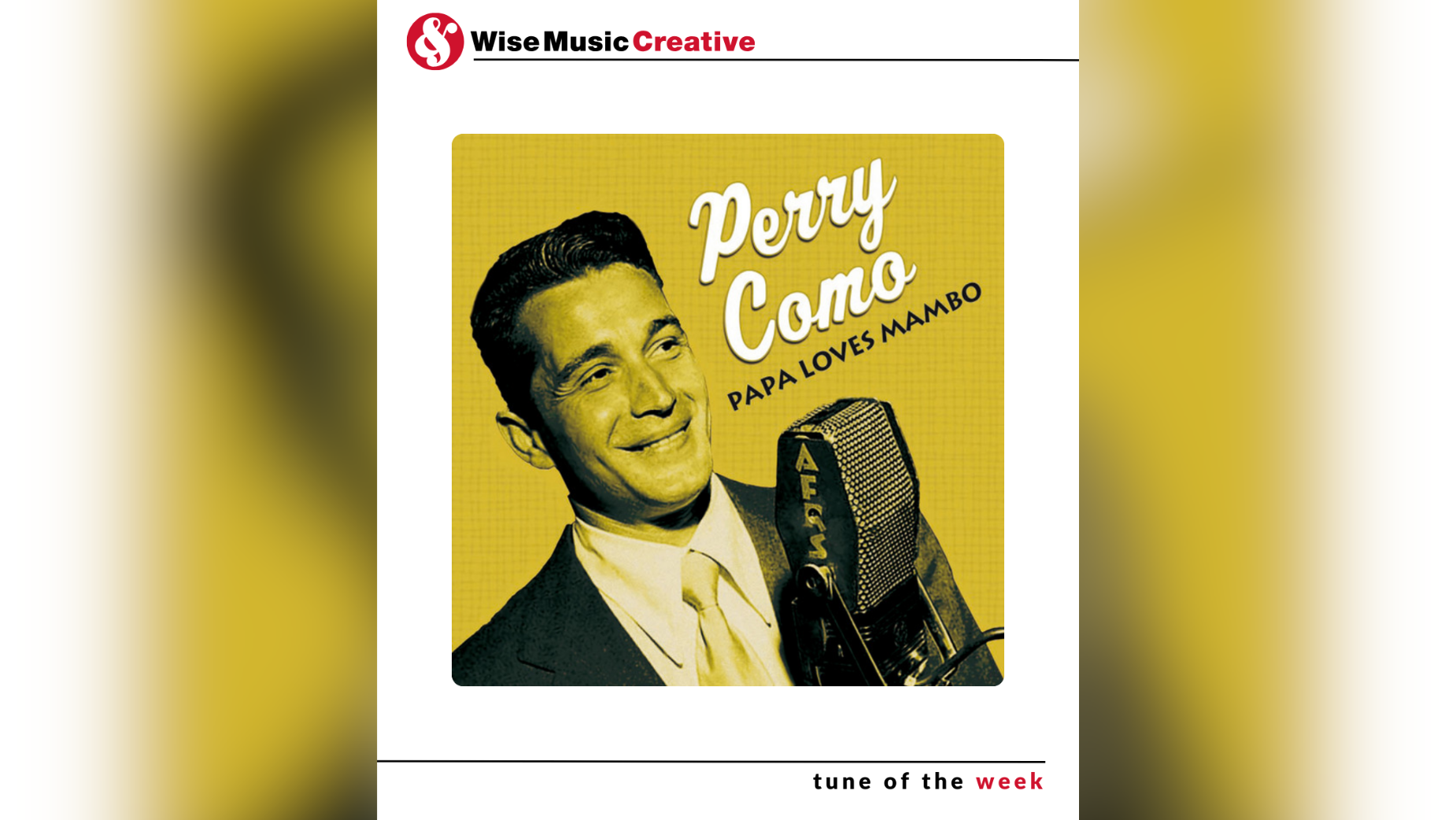 Wise Music Tune of the Week: 'Papa Loves Mambo' | LBBOnline