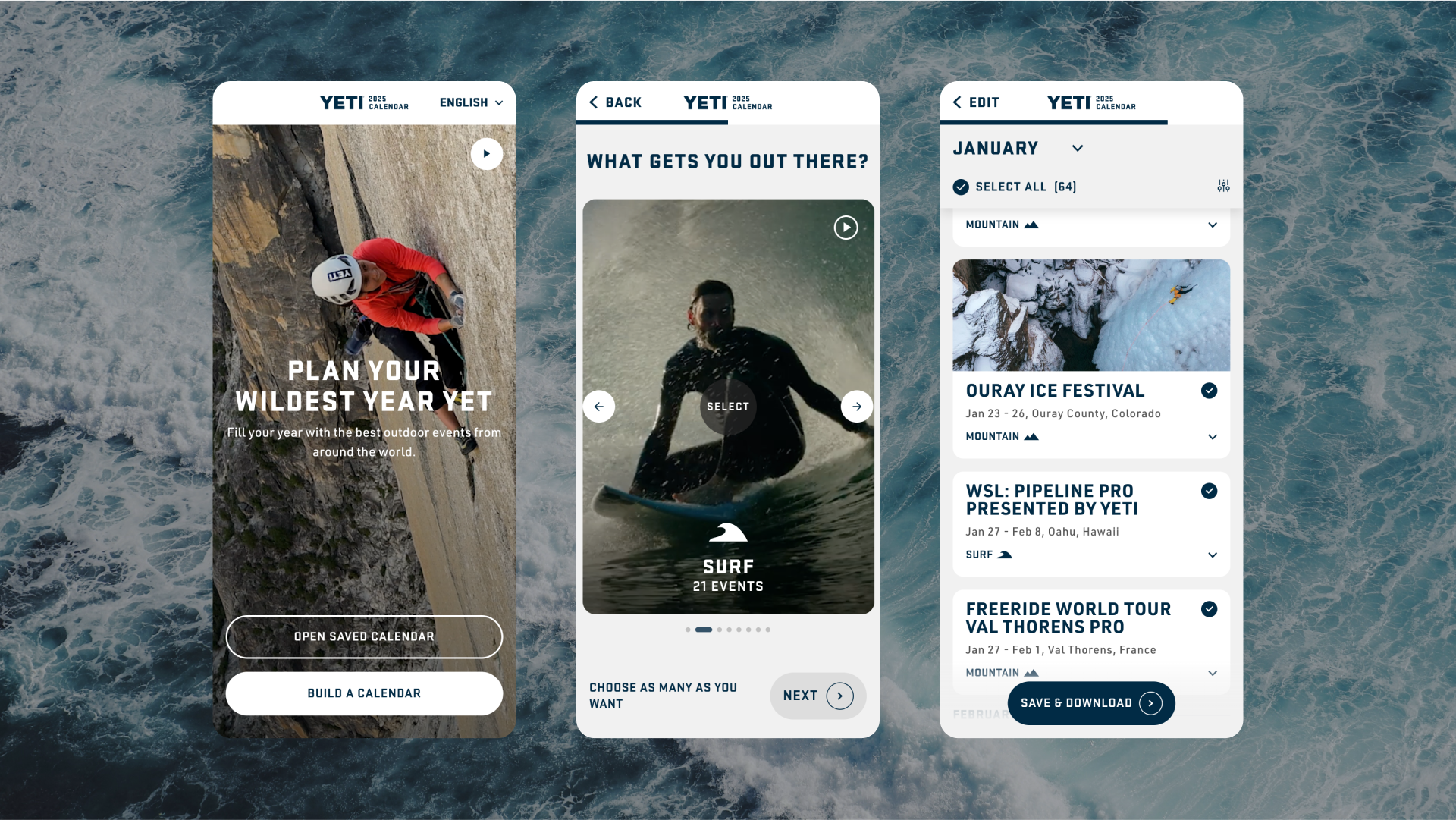 YETI Launches Interactive Calendar to ‘Plan Your Wildest Year Yet ...