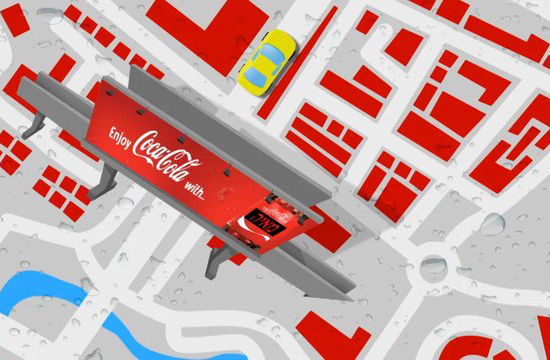 Coca-Cola Israel's Branded Personalised Road | LBBOnline