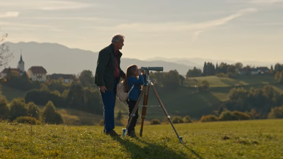 Girl and Her Grandad Connect over Bird Watching in Touching AXA ...