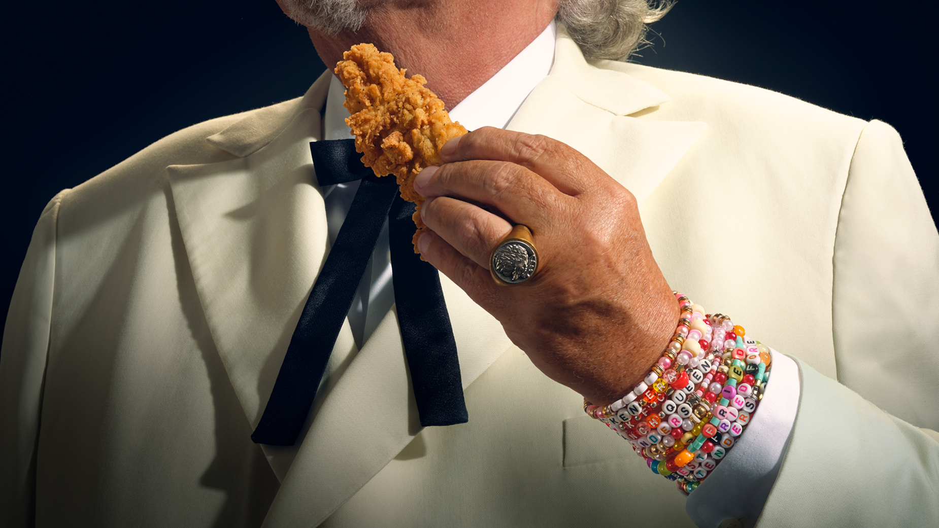 Colonel Sanders Bolo Tie