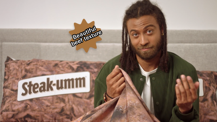 Steak-Umm Gives You Meaty Dreams with Its New Beef Bed Sheets | LBBOnline