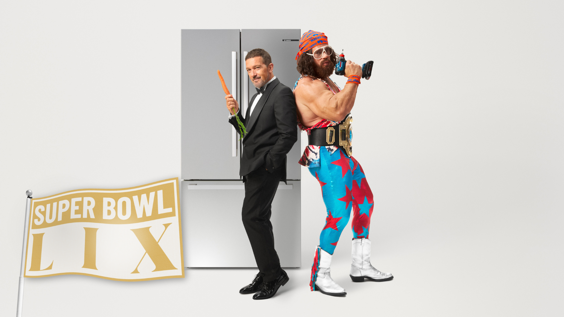 Behind Bosch’s Super Bowl Debut with Antonio Banderas and Macho Man ...