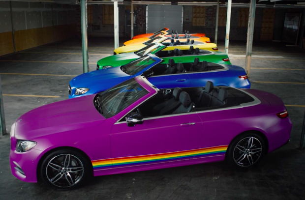 Mercedes Showcases the Many Colours of Pride with Powerful Celebration ...