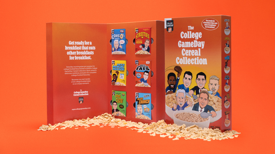 ESPN Starts Mornings with Fans by Launching a Line of Cereal Boxes over ...