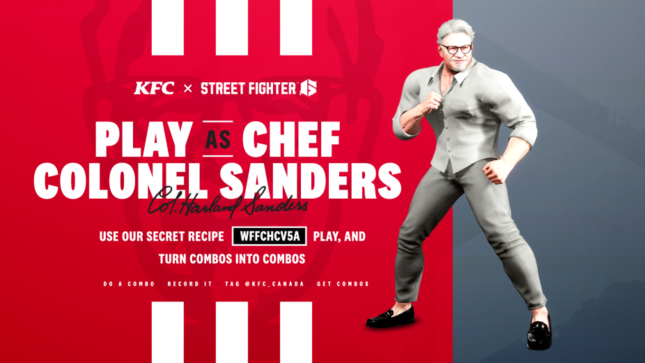 KFC's Colonel Sanders Has Just Joined the 'Street Fighter 6' Roster ...