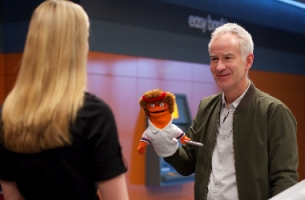 Tennis Legend John McEnroe Channels His Rage for Host's Bankwest ...