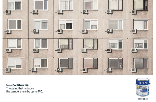 DDB Colombia and Corona Launch CoolGuard Thermal Insulation Paint ...