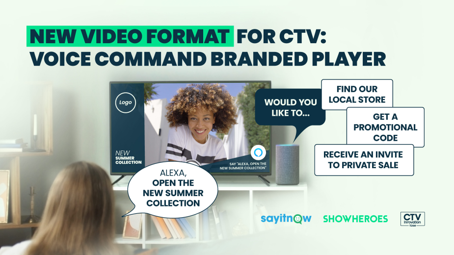 ShowHeroes Introduces New Video Format for Connected TV: Voice Command Branded Player | LBBOnline