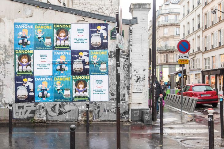 Danone Celebrates 100 Years of Yoghurt with Guerrilla Print Campaign ...
