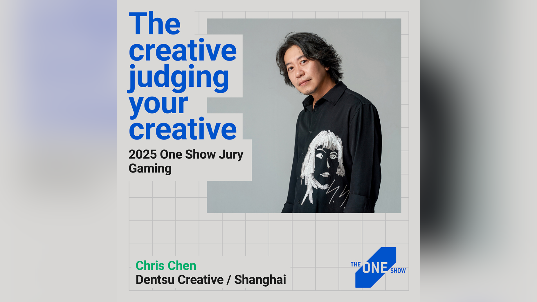 Chris Chen, CCO from Dentsu Creative China, Joins the One Show 2025 ...