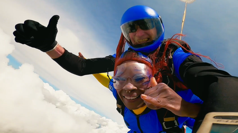 Drag Queens Break the Dawn Skydiving in Princess Alice Hospice Film ...