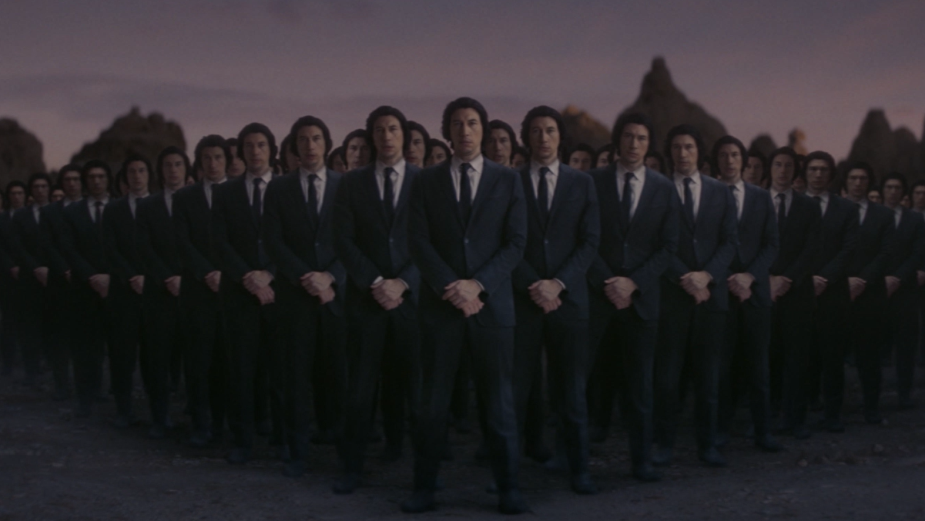 An Army of Adam Drivers Trigger a Singularity in Squarespace's Super ...