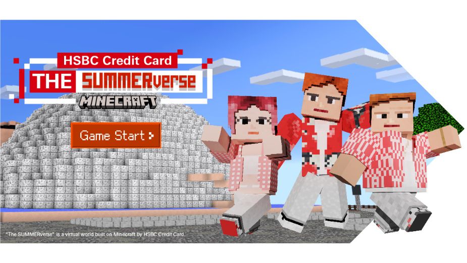 A Red Hot Minecraft Summer from HSBC and Wunderman Thompson | LBBOnline