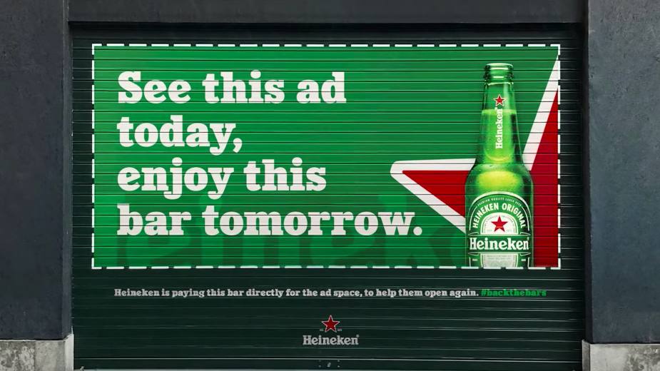 100% of Bars Supported by Heineken’s Grand Prix-Winning Shutter Ads Re ...