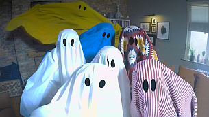 IKEA's Gatecrashing Ghosts Encourage You to Be a ‘Maverick with Fabric ...