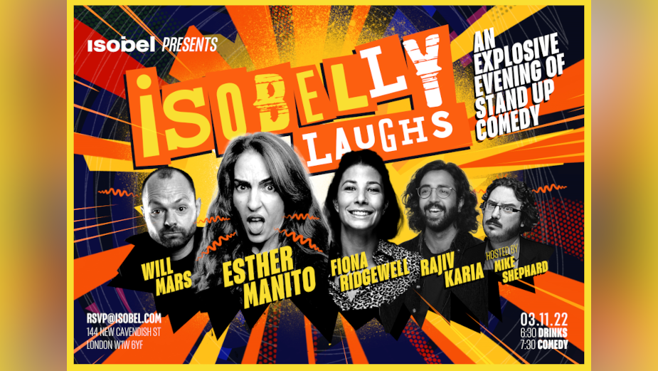 Isobel Secures Amy Gledhill For Isobelly Laughs Comedy Night Lbbonline