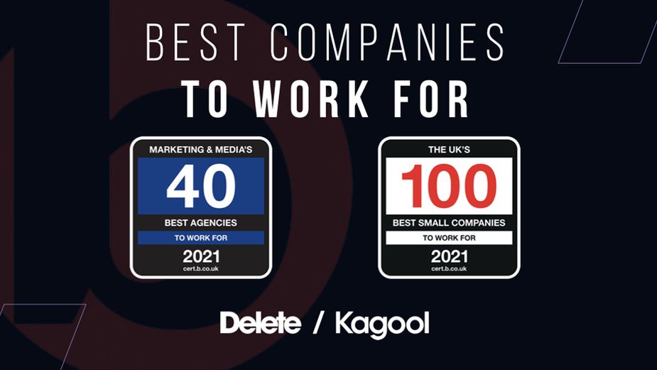 Delete / Kagool Ranks in the Best Companies to Work for 2021 | LBBOnline