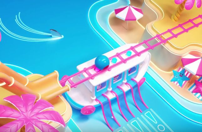 Rosapark Enters a World of Pinball in Crazy and Colourful OUIGO ...