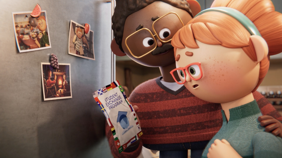 Exchange Students Bring Rich Food Traditions to Host Couple in Animated ...