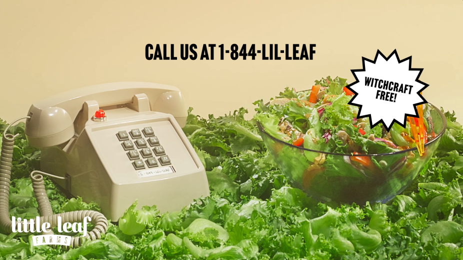 Lettuce Speaks for Itself in Little Leaf Farms’ Hotline Campaign from ...