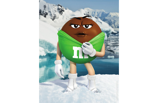 M&M's Miss Green in Sports Illustrated | LBBOnline