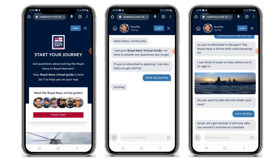 Royal Navy Recruits Conversational AI Assistant to Provide Better and Quicker Information to ...
